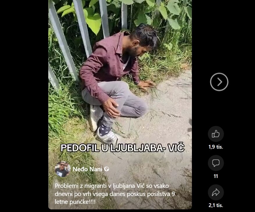 V Ljubljani poizkus posilstva, pedofil na delu! Na Facebooku na glas ...