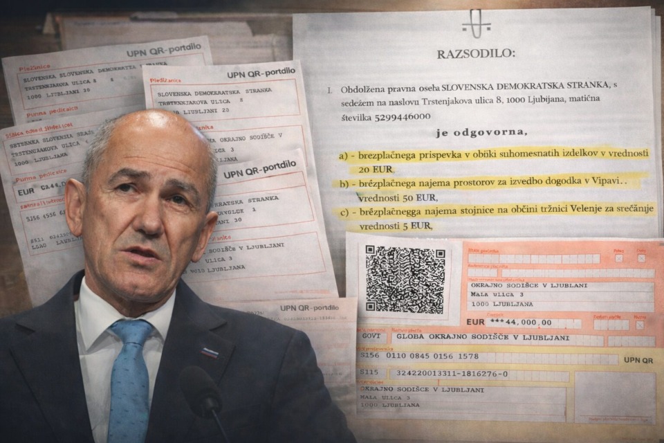 Janez Janša ostro – zaradi salam v vrednosti 20 € je SDS dobila skoraj ...